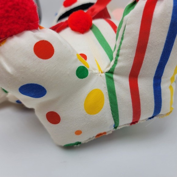 Bantam | Toys | Bantam Chime Circus Clown 2 Plush Vintage Felt Polka ...